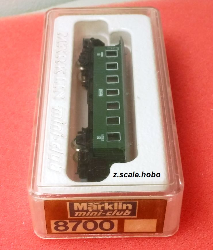 MARKLIN 8700 Passenger Wagon: z.scale.hobo