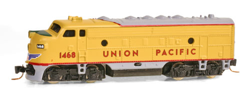 MTL Union Pacific F7 98001010/1: z.scale.hobo