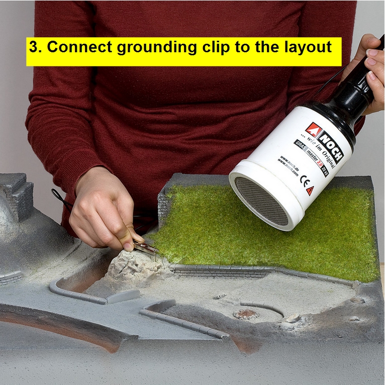 Noch 60135 Grasmaster 2.0 Static Grass Applicator: z.scale.hobo